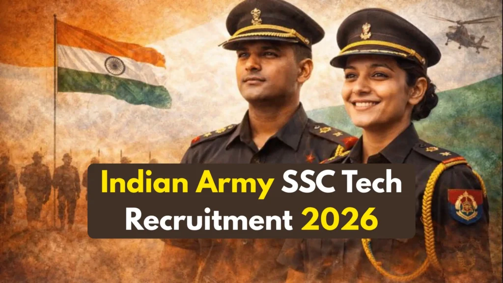 Indian Army SSC Tech Recruitment 2026 Begins: Apply Online for 67th Men ...